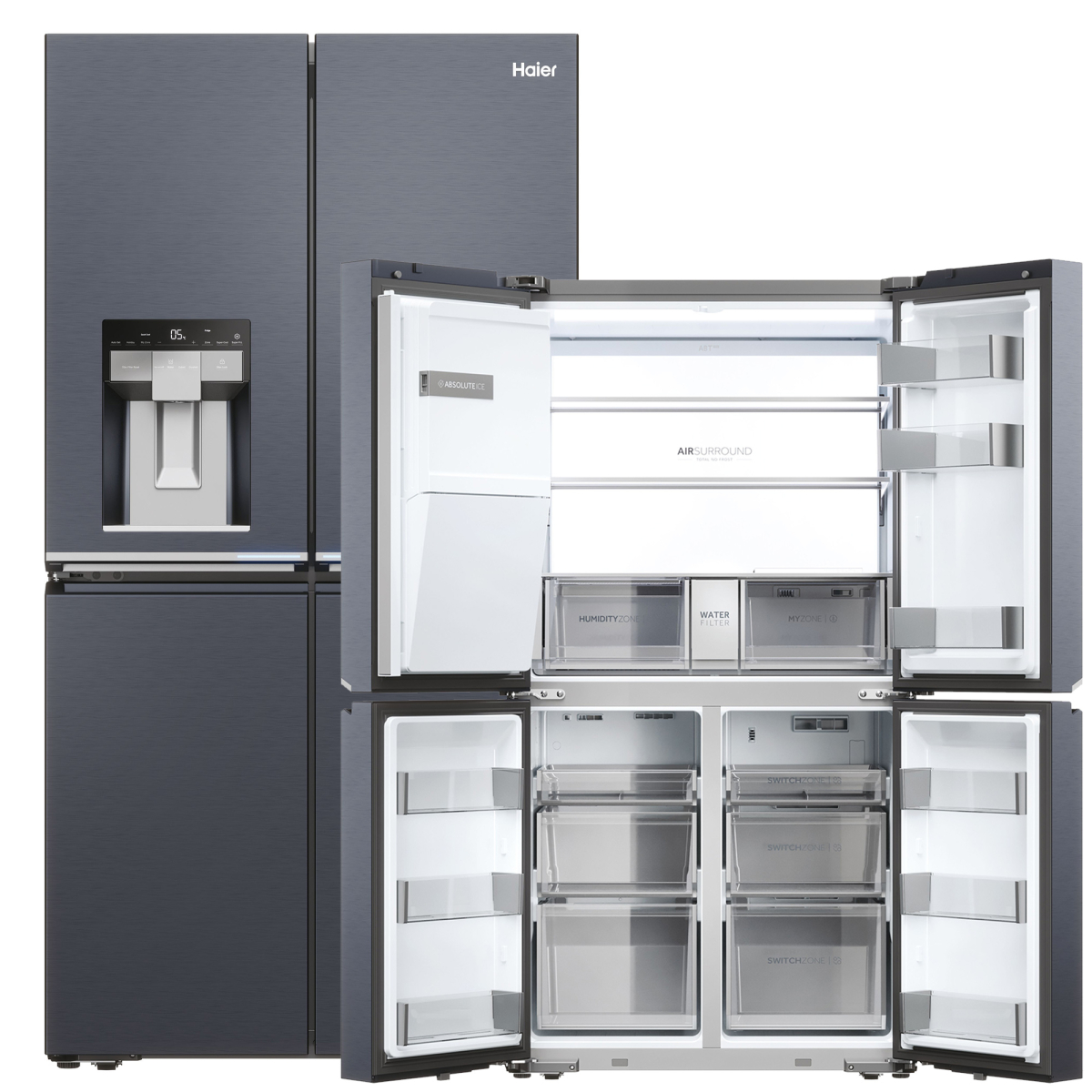 Haier HCR7918EIMB Side-by-Side Kühl-/Gefrierkombination, 2.699,00 EUR