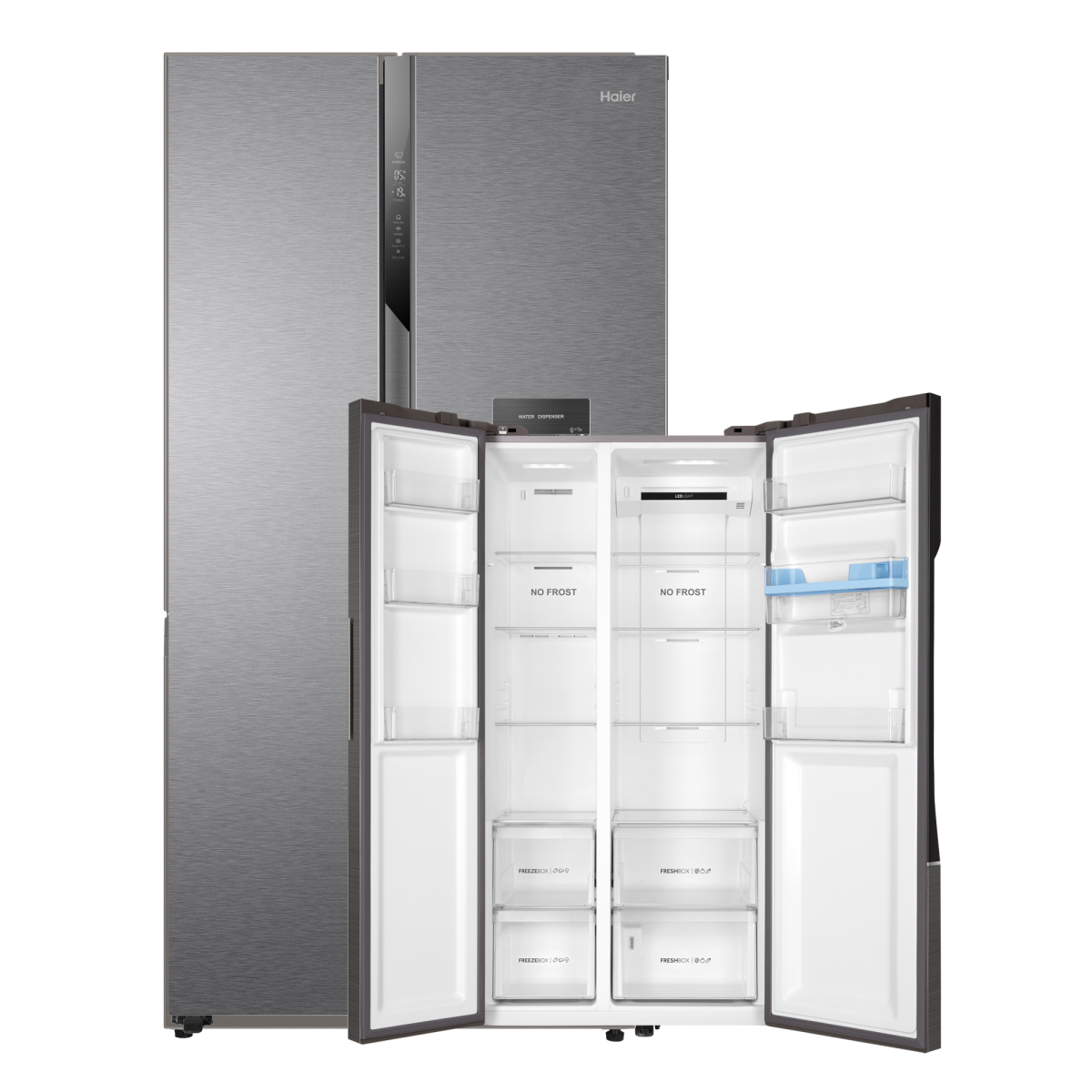 Haier HSR3918EWPG Side-by-Side Kühl-/Gefrierkombination, 699,90 EUR
